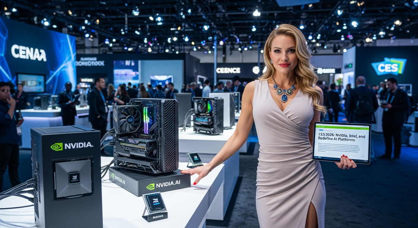 CES 2026: NVIDIA, Intel, and AMD Redefine AI Platforms · KAD