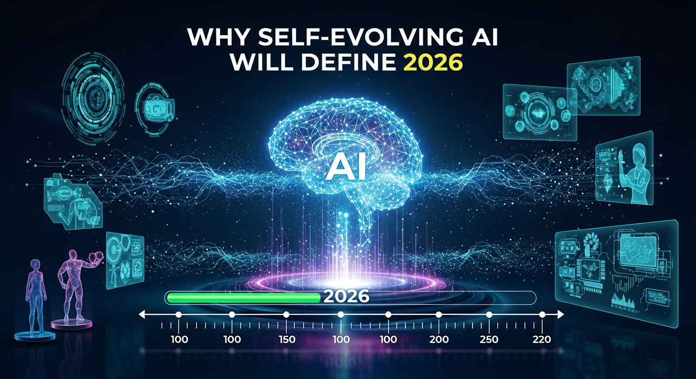 Why Self-Evolving AI Will Define 2026 · KAD