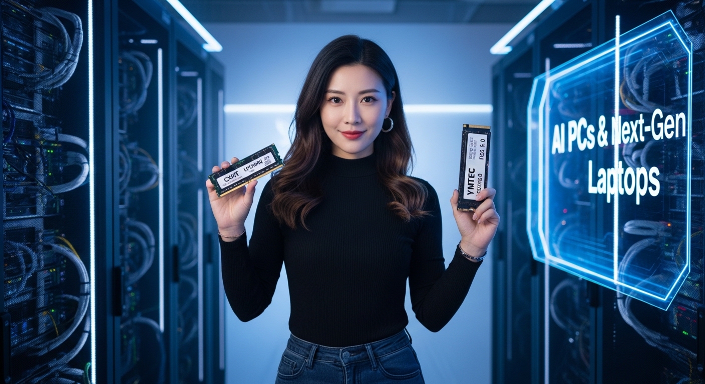 China’s 2026 Storage Breakthrough: CXMT LPCAMM2 and YMTC PCIe 5.0 SSD · KAD