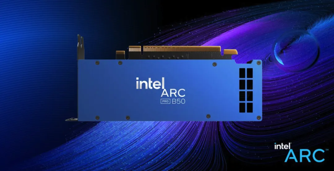 Intel Arc Pro B50 Graphics Card Tops Newegg Bestseller List · KAD