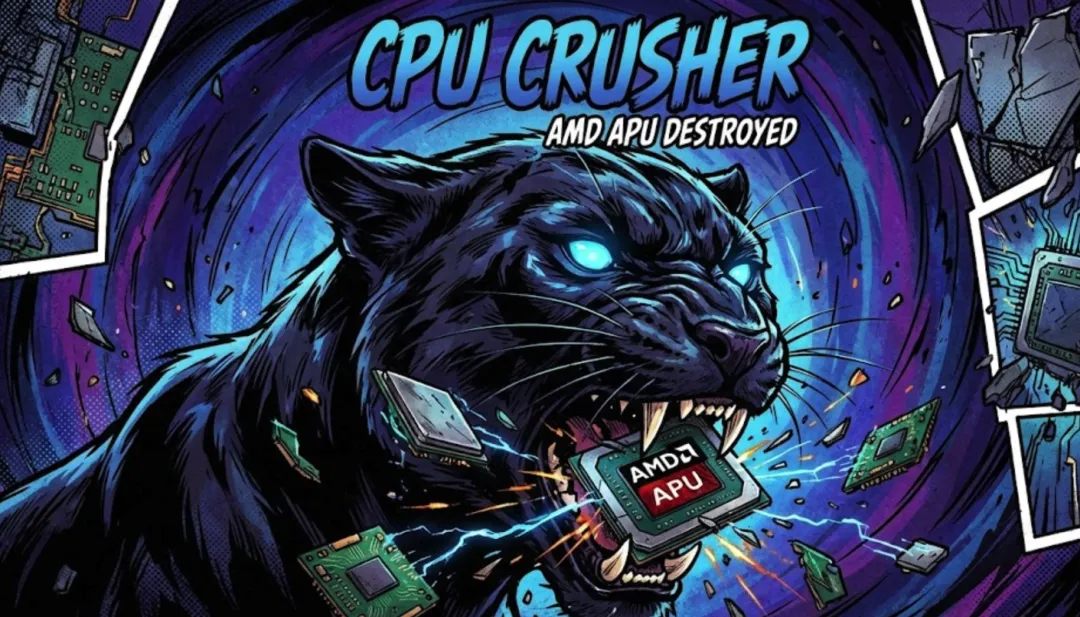 Intel Slams AMD at CES 2026 as Panther Lake Targets Handhelds · KAD