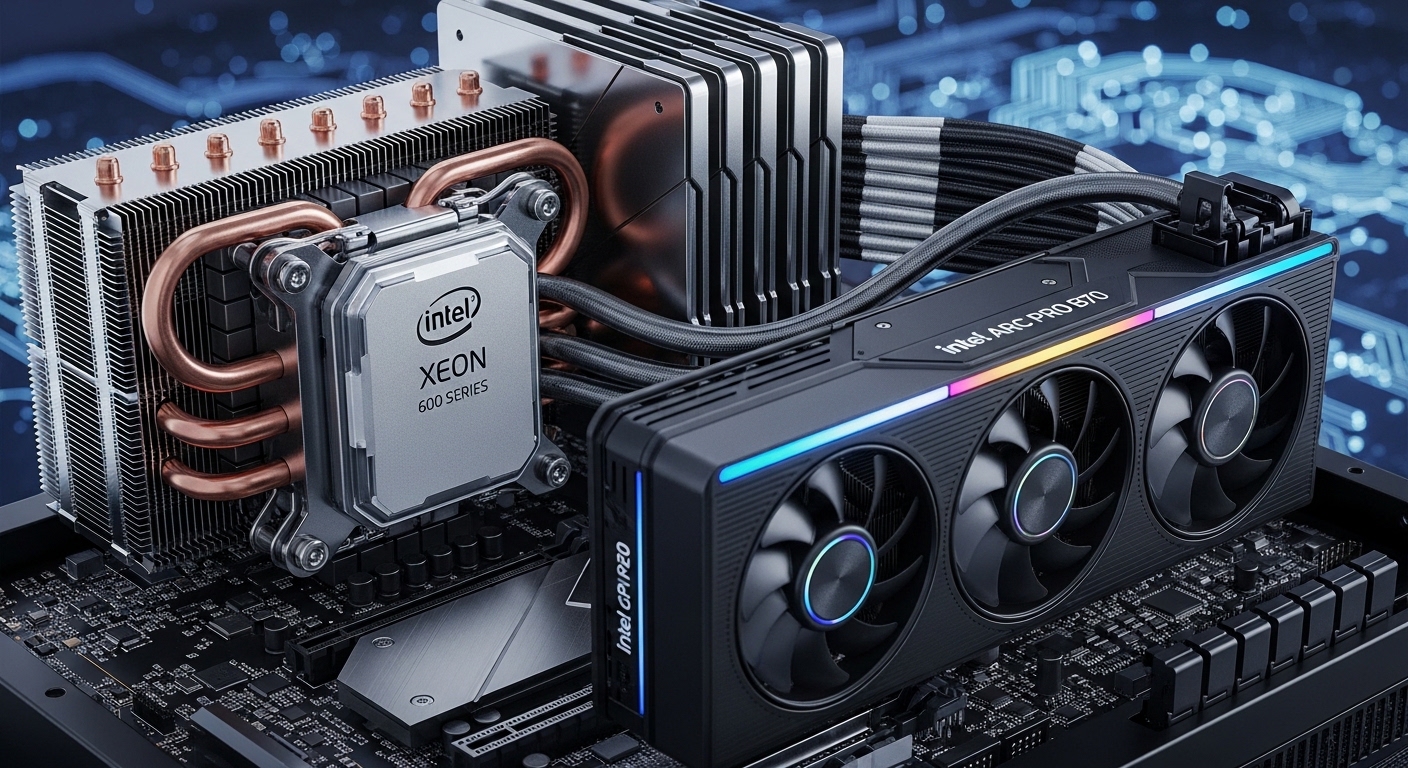Intel Xeon 600 + Arc Pro B70: Workstation AI & HPC Breakthrough · KAD