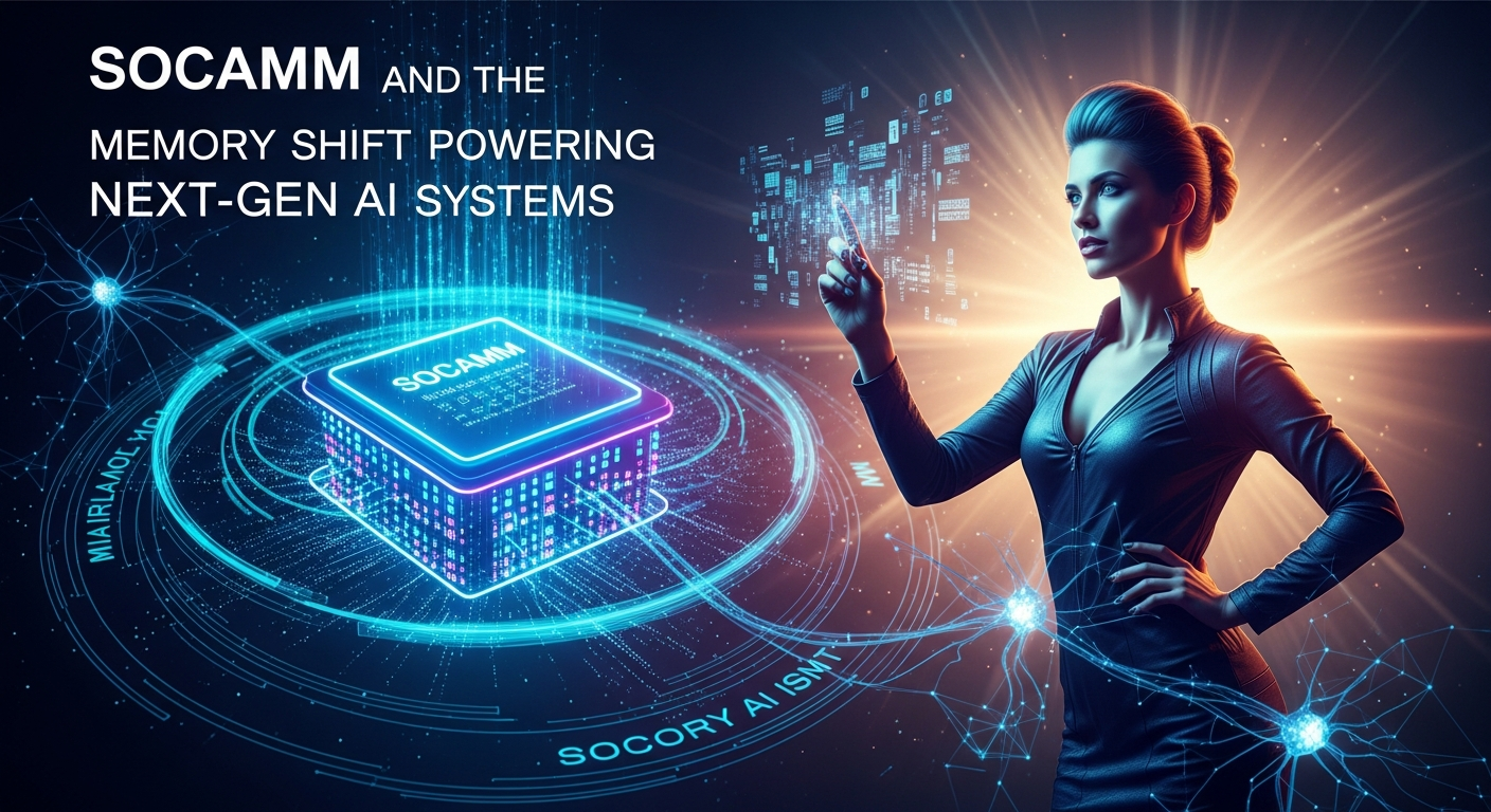 SOCAMM and the Memory Shift Powering Next-Gen AI Systems · KAD