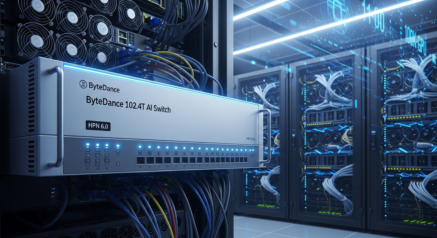 ByteDance Unveils 102.4T AI Switch and HPN 6.0 to Power 100K-GPU ...