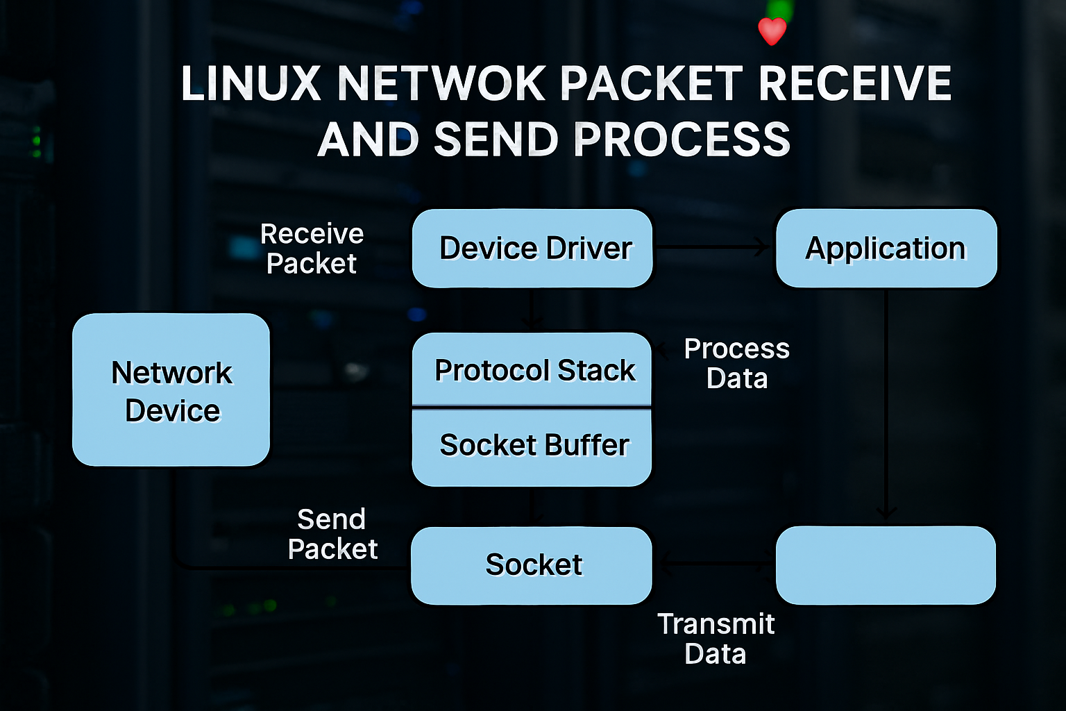 Linux 网络数据包的接收和发送流程 · Kontronn Asia Design Center