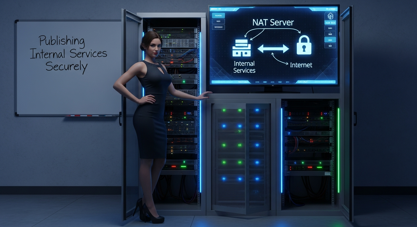NAT Server Explained: Publishing Internal Services Securely · KAD