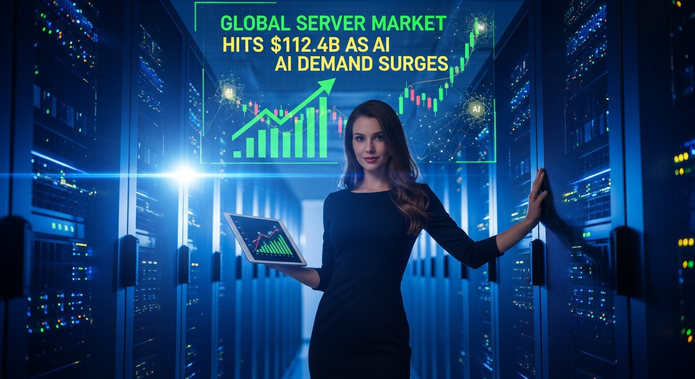 Global Server Market Hits $112.4B as AI Demand Surges · KAD