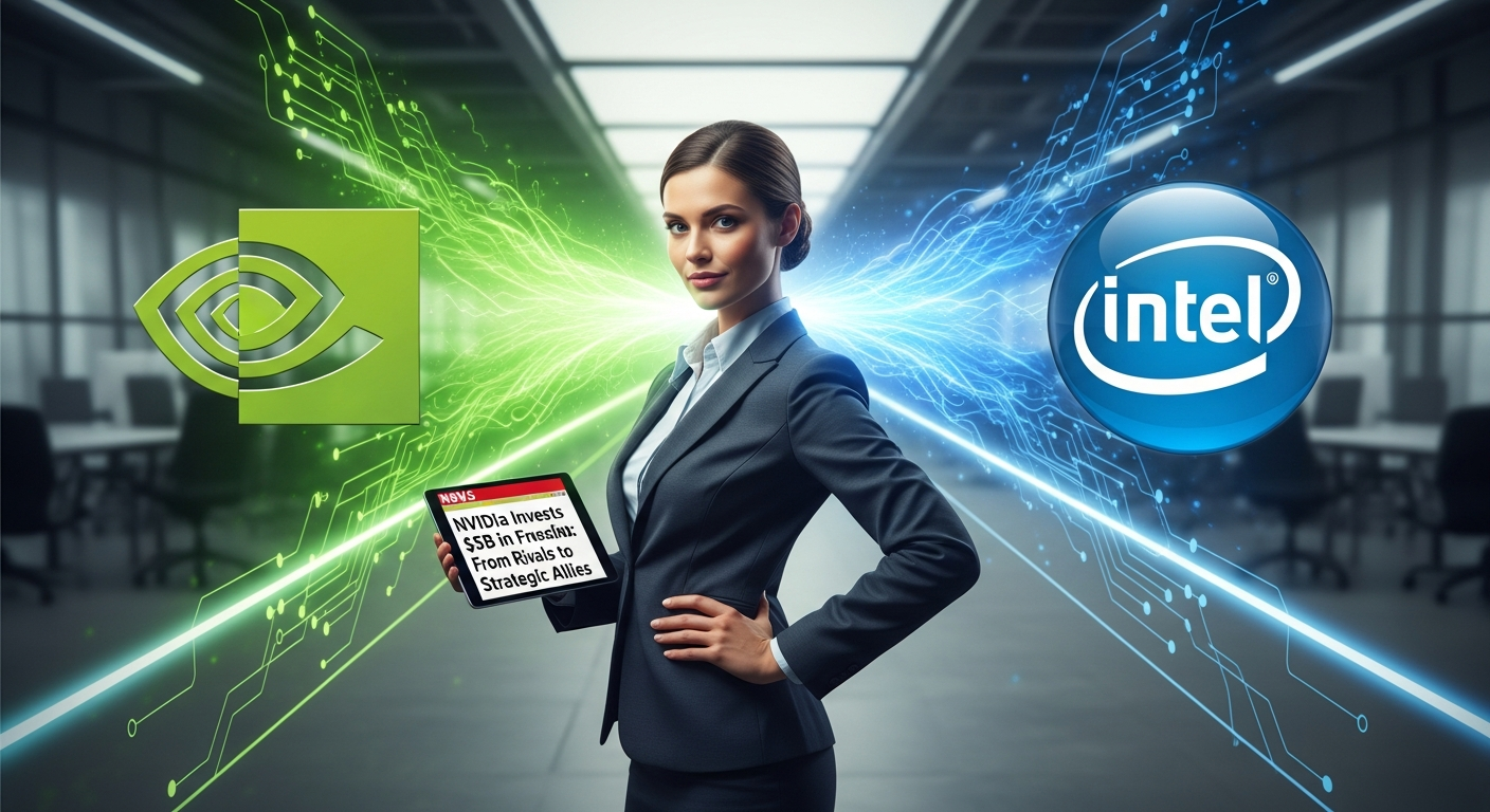 NVIDIA Invests $5B in Intel: From Rivals to Strategic Allies · KAD