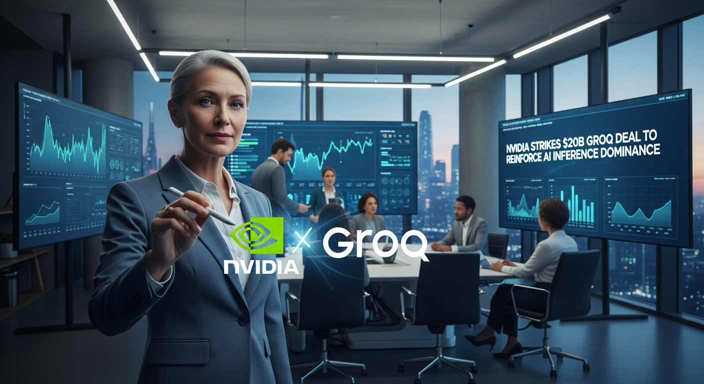 NVIDIA Strikes $20B Groq Deal to Reinforce AI Inference Dominance · KAD