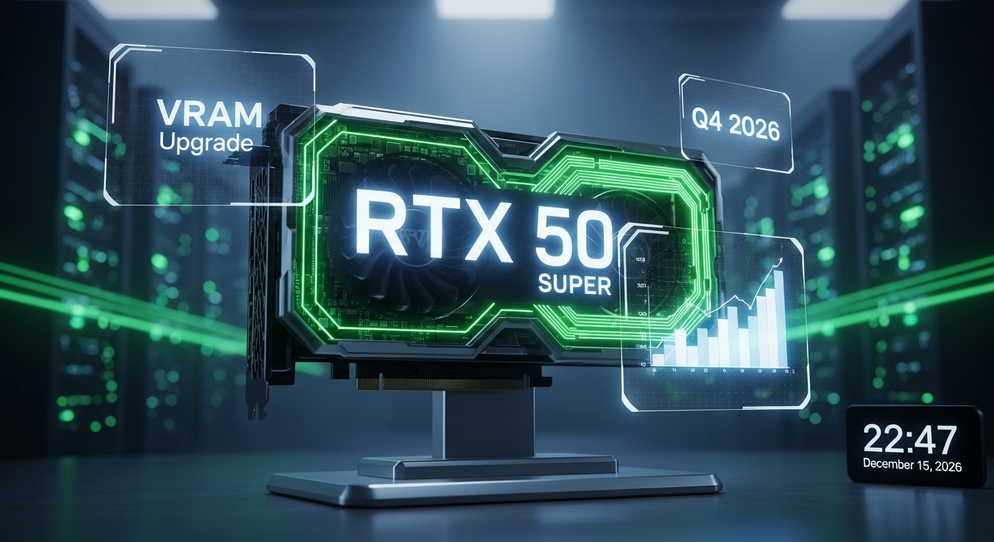 RTX 50 Super Rumors Return: More VRAM, Higher Prices Ahead · KAD