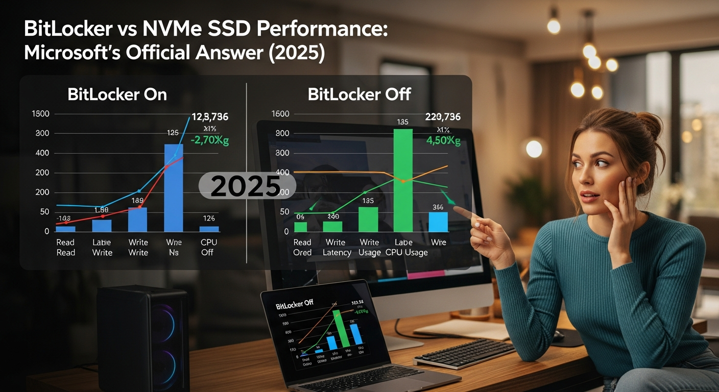 BitLocker vs NVMe SSD Performance: Microsoft’s Official Answer (2025) · KAD