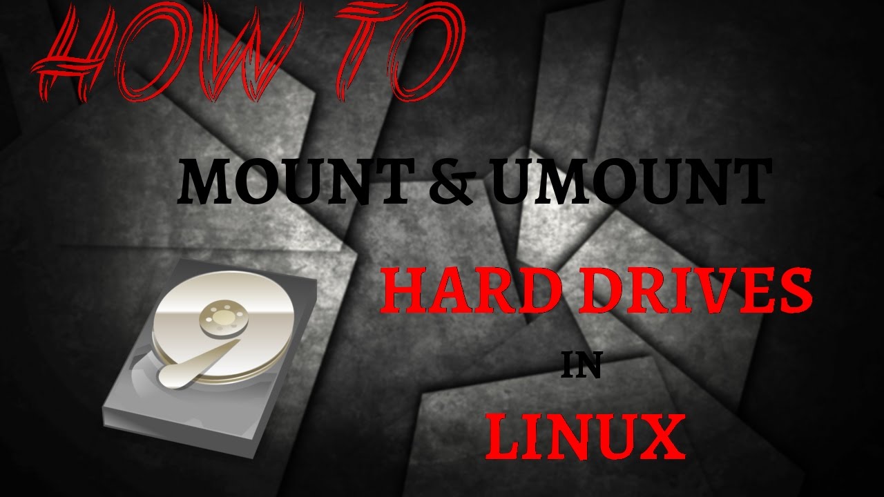 Linux系统下如何挂载硬盘 · KAD