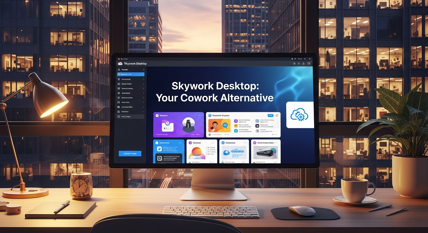 Skywork Desktop Launches on Windows as a Cowork Alternative · KAD