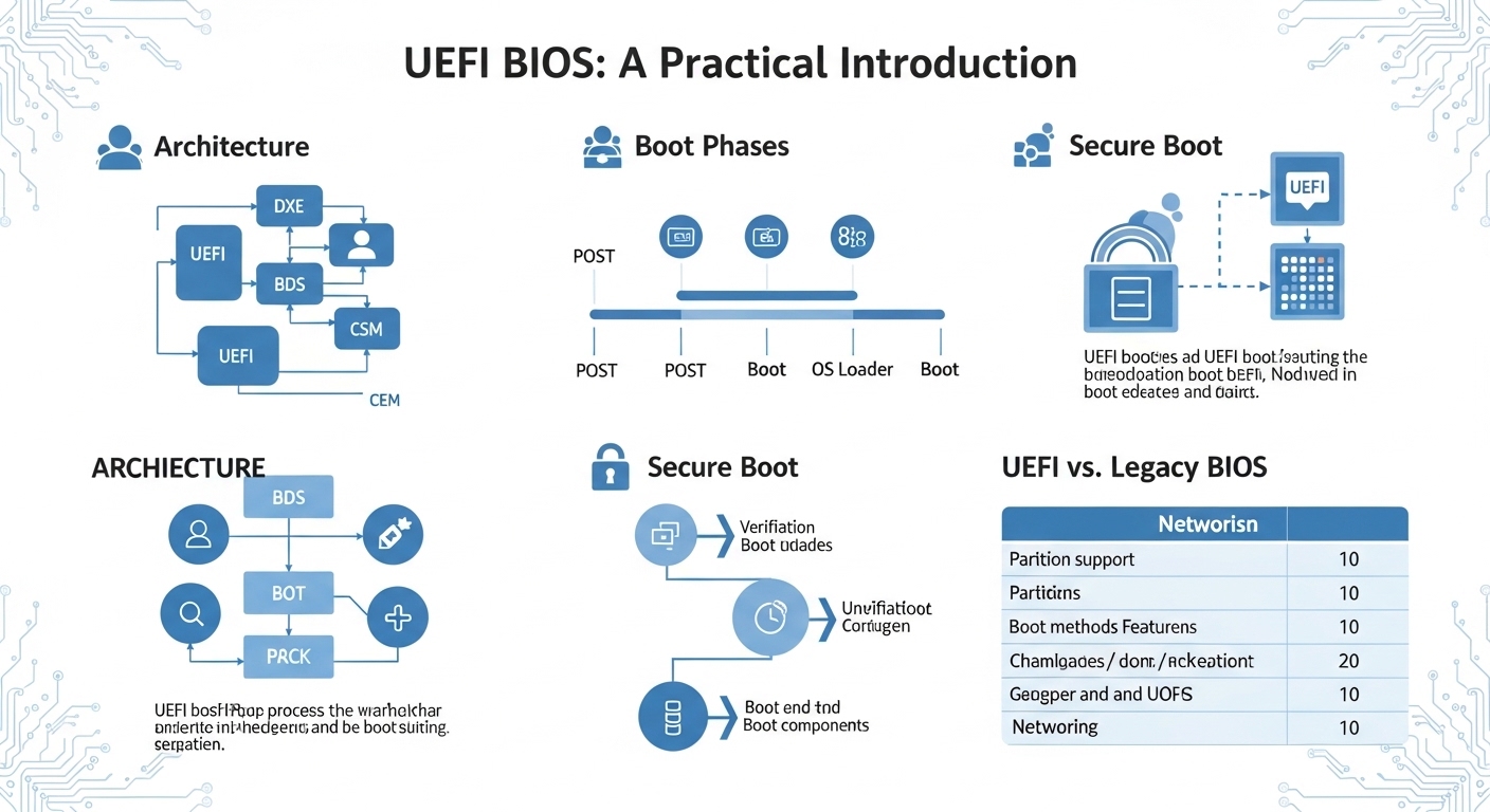 UEFI BIOS Explained: Architecture and Boot Flow · KAD